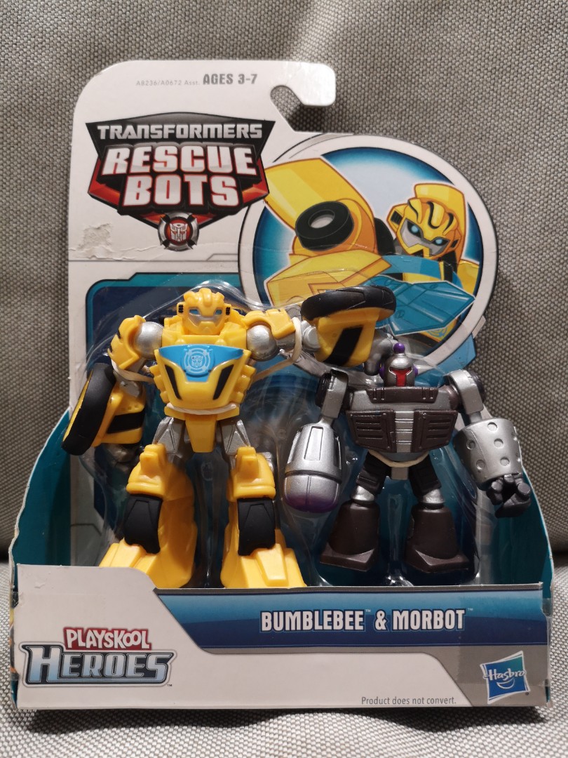 [POSTAGE INCLUDED] Playskool Heroes Transformers Rescue Bots Bumblebee ...