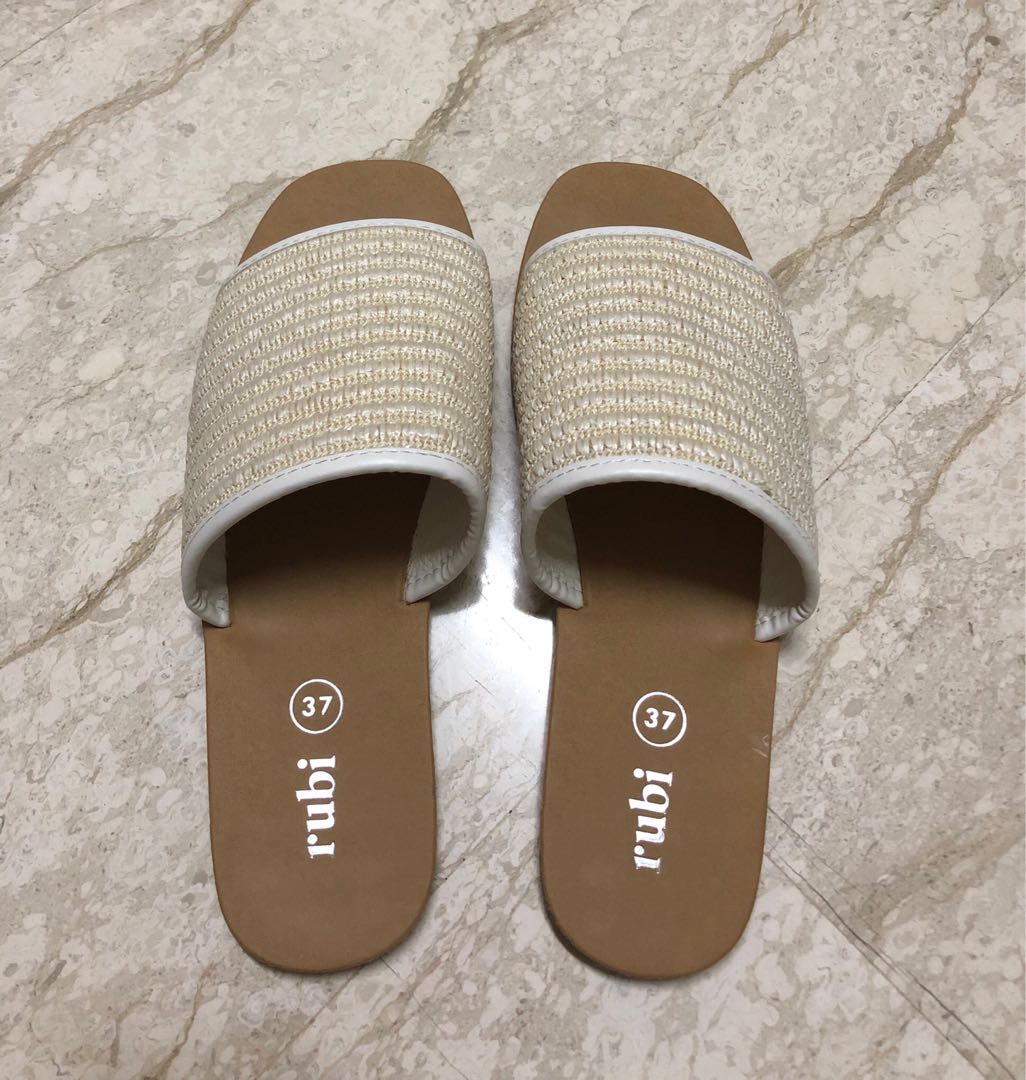 Rattan sandals, Women's Fashion, Footwear, Sandals on Carousell