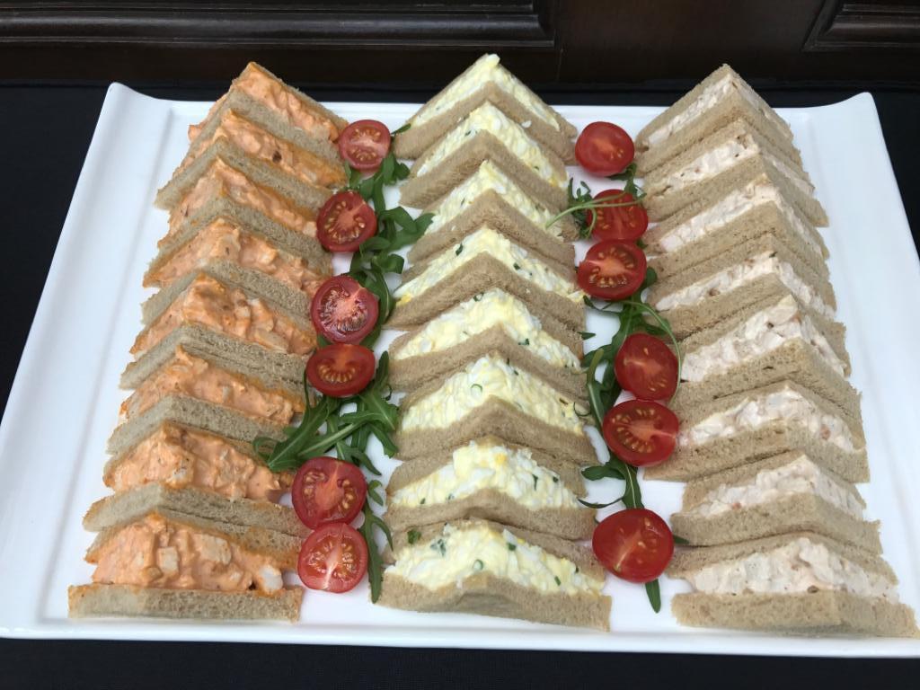 Mini Sandwich platter 24pcs delivery, Food & Drinks, Packaged & Instant ...