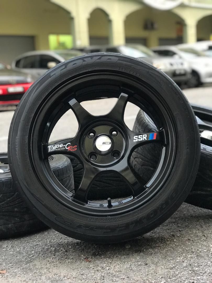 SSR TYPE C 16 INCI, Auto Accessories on Carousell