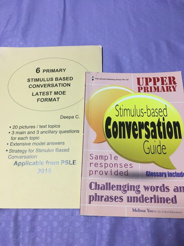 Stimulus based conversation Psle oral, Hobbies & Toys, Books ...