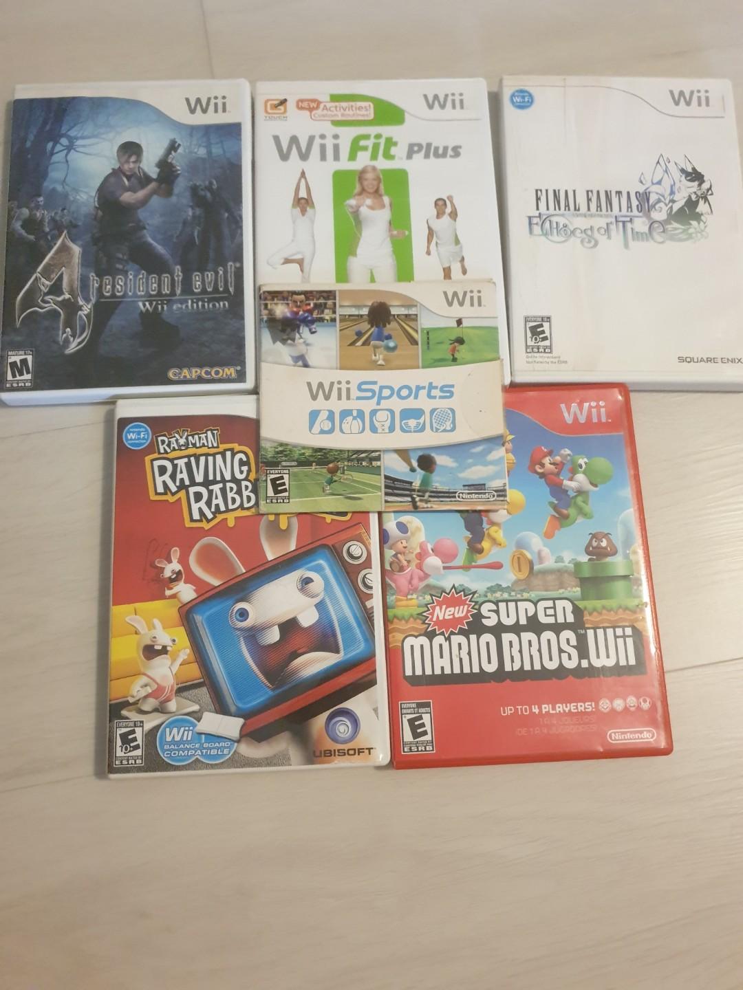 Wii console with fit plus, Video Gaming, Video Game Consoles, Nintendo ...