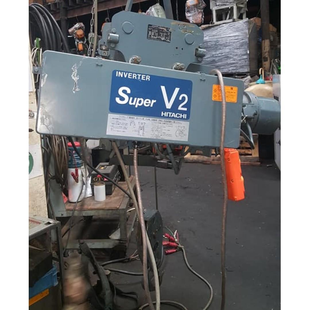 1 TON CABLE HOIST WITH TROLLEY 12meters LIFT, Commercial & Industrial ...