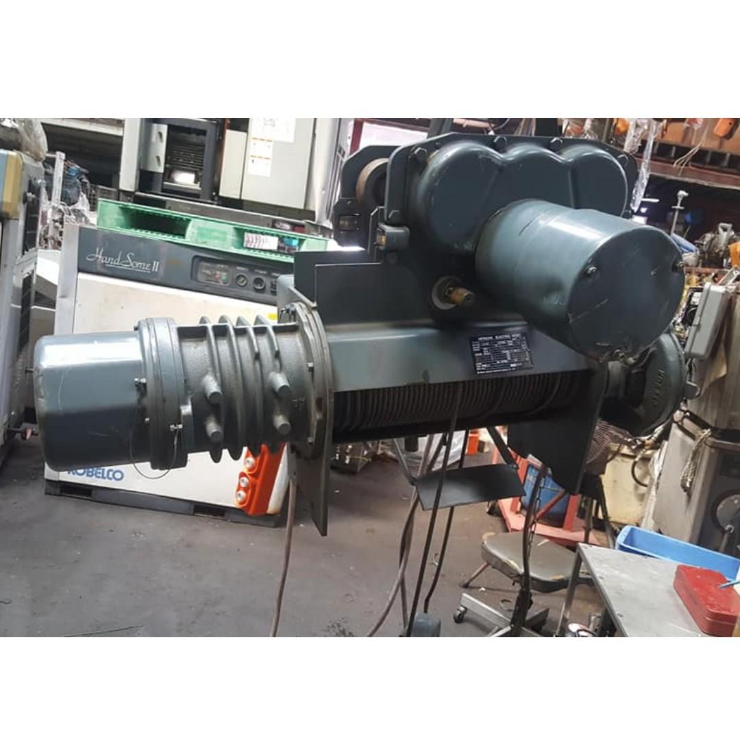 1 TON CABLE HOIST WITH TROLLEY 12meters LIFT, Commercial & Industrial ...