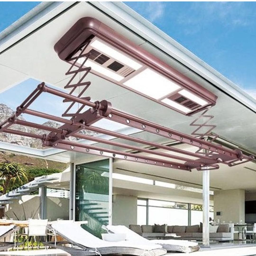 Auto Laundry Rack System w Fans/Heater/UV Lights/LCD Display-FREE ...