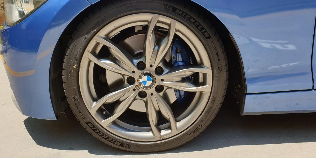 18" BMW M135i F20 5 Dr Hatch Original M Sport Stock Rims 18 inch with ...