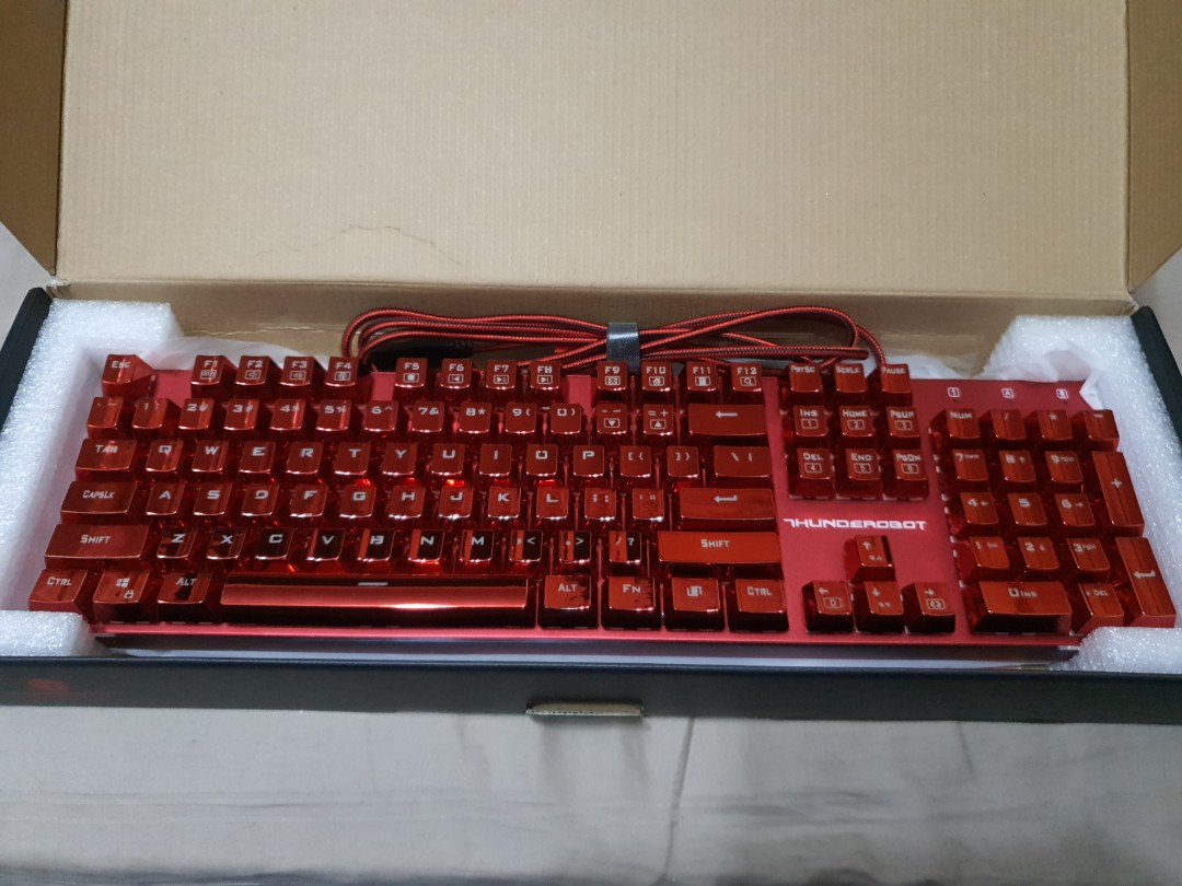 BN Shining Chrome Mechanical Gaming Keyboard, Computers & Tech, Parts ...
