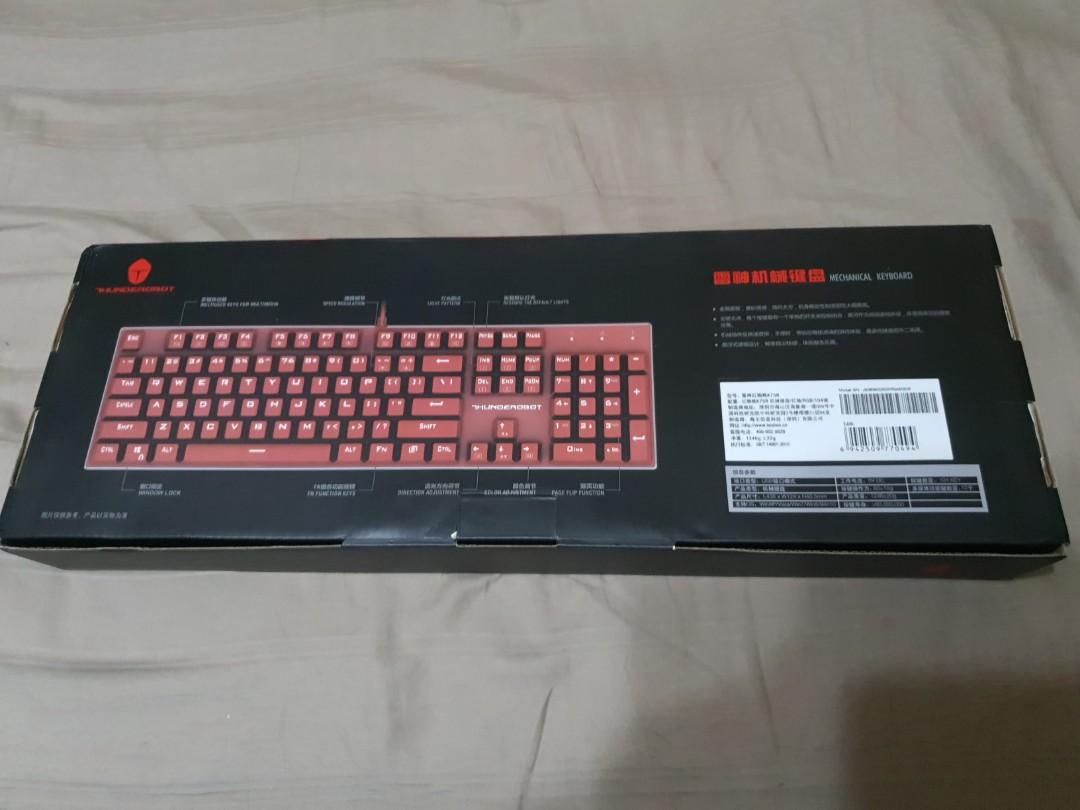 BN Shining Chrome Mechanical Gaming Keyboard, Computers & Tech, Parts ...