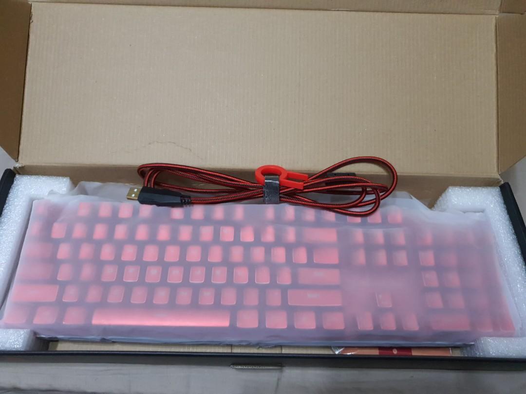 BN Shining Chrome Mechanical Gaming Keyboard, Computers & Tech, Parts ...