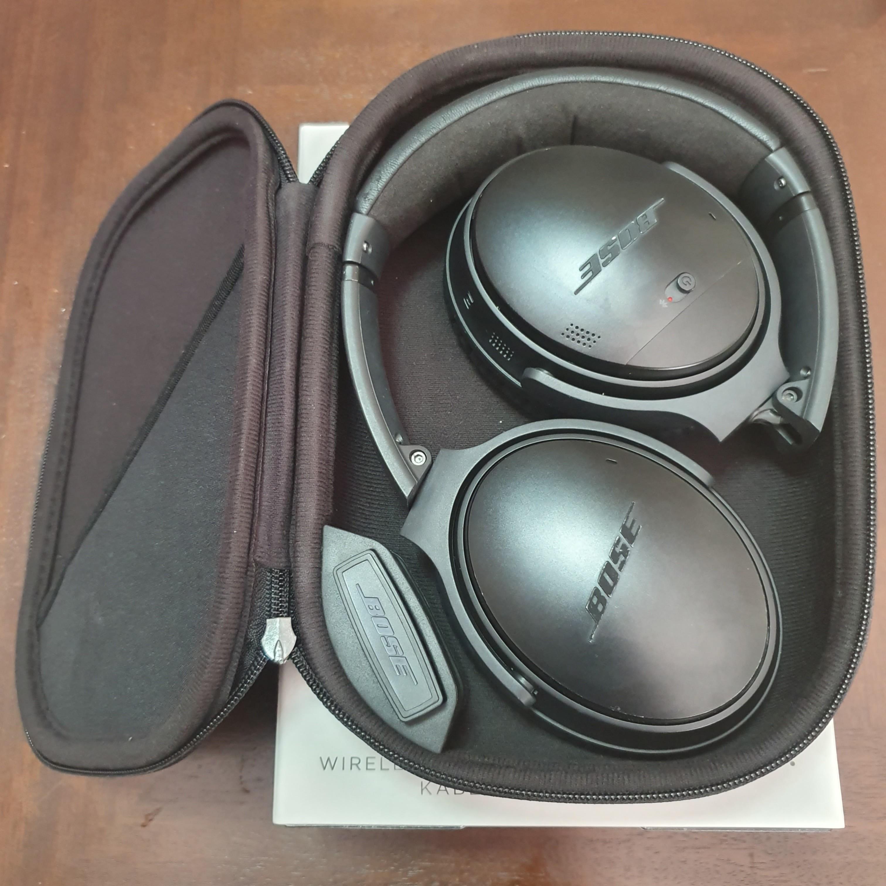 Bose QC35 wireless headphones, Electronics, Audio on Carousell