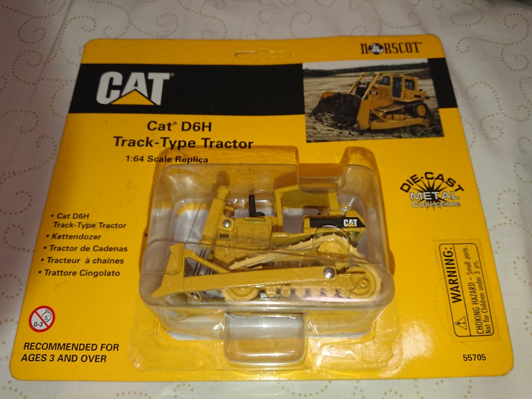 Norscot Caterpillar Cat D6H Track-Type Tractor 1:64, 興趣及遊戲, 玩具 & 遊戲類 ...