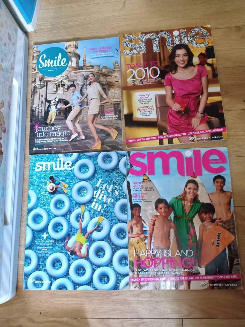 Collection of Cebu Pacific Inflight Smile Magazine, Hobbies & Toys ...