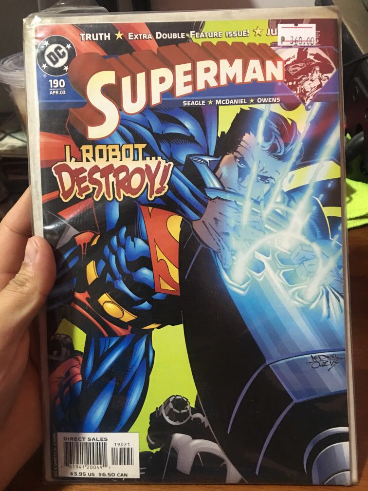 Superman I. Robot Destroy! Comics, Hobbies & Toys, Books & Magazines ...
