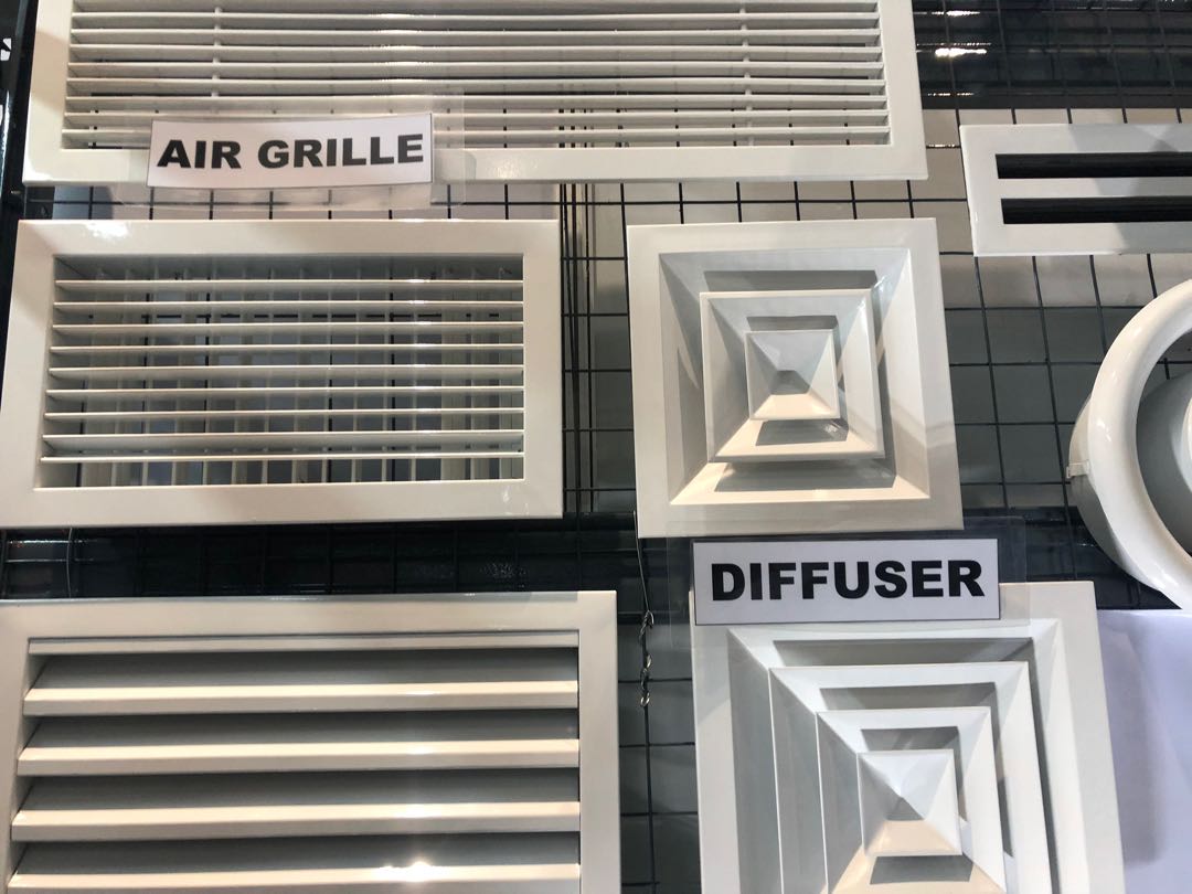 Diffuser Louver grill, Commercial & Industrial, Construction & Building ...