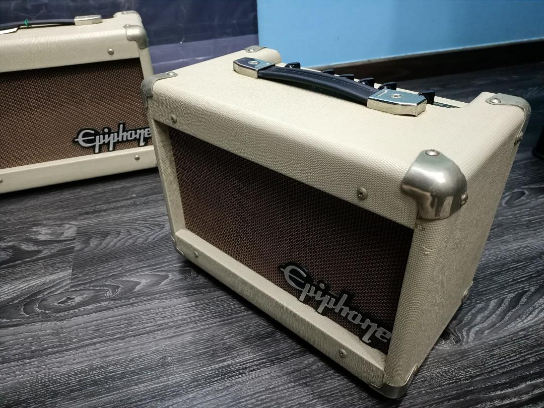 Epiphone Studio Acoustic 15C Guitar Amplifier w/ Chorus & 2 Channel ...