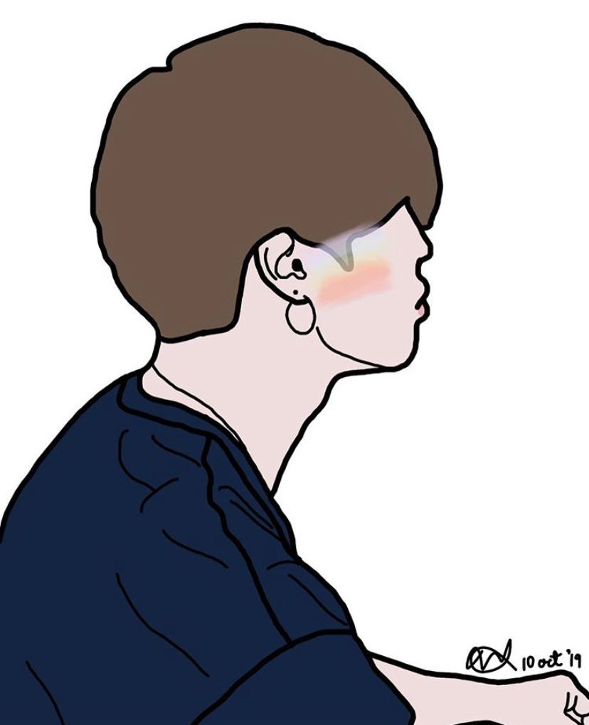 Faceless Doodle Art, Hobbies & Toys, Stationery & Craft, Art & Prints ...