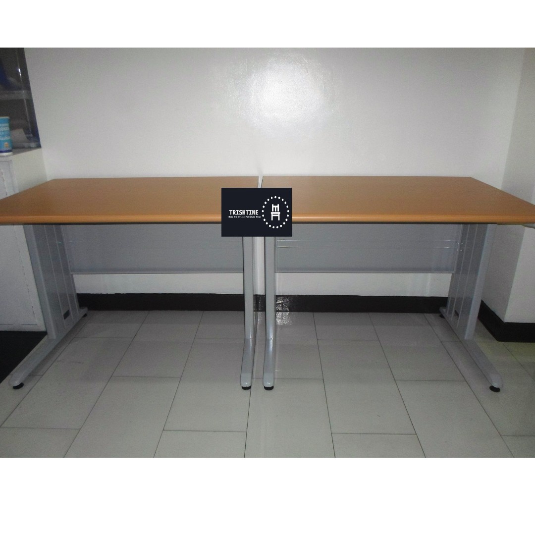 Freestanding Table with Modesty Panel, Furniture & Home Living, Office ...