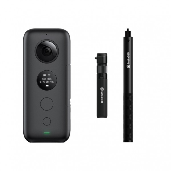 Insta360 ONE X Camera + Bullet Stick Bundle, Photography, Cameras on ...