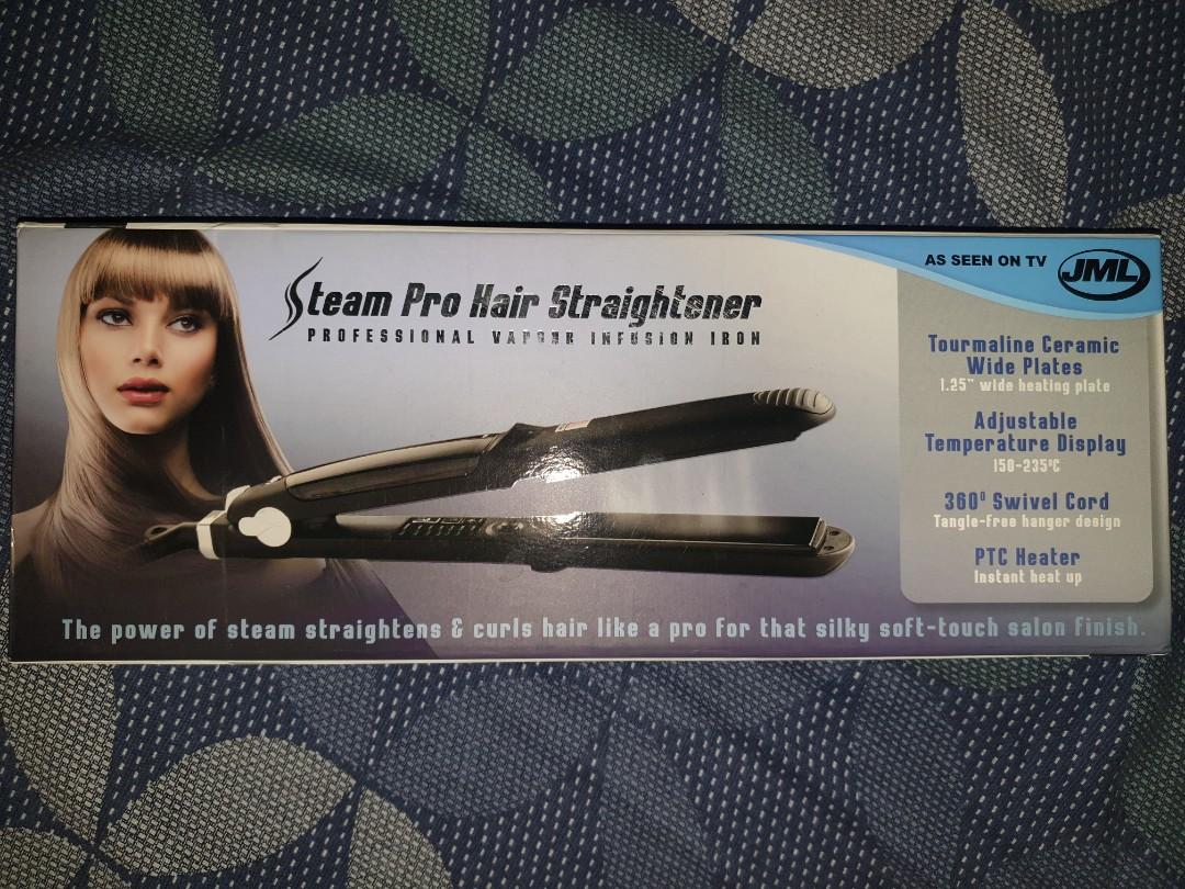 JML Steam Pro Hair Straightening, Beauty & Personal Care, Hair on Carousell