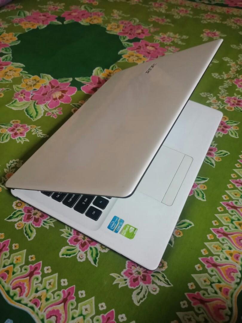 Laptop Acer Aspire E1-470, Core i3, Double vga, white, Elektronik ...