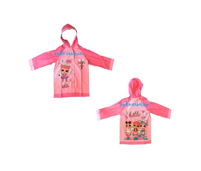 LOL SURPRISE DOLL GIRLS WATERPROOF RAIN SWEATER RAINCOAT JACKET sulit ...
