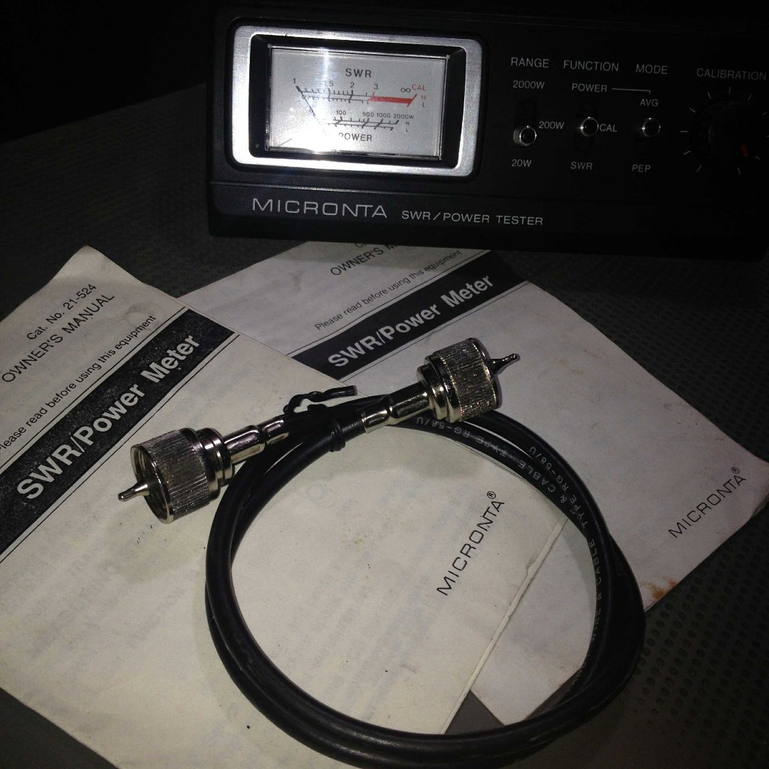 Micronta SWR Power Tester, Computers & Tech, Parts & Accessories ...