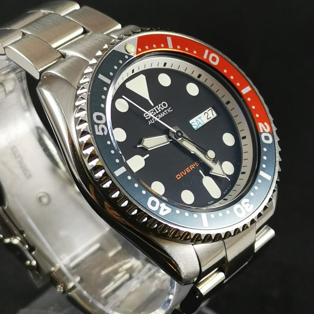 Modified Seiko SKX007, Men's Fashion, Watches & Accessories, Watches on ...