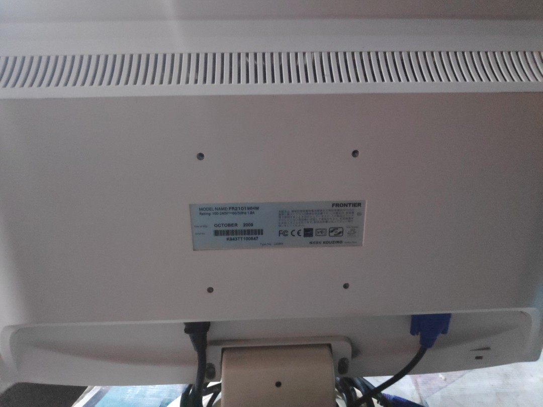 Monitor Frontier made in japan, Computers & Tech, Parts & Accessories ...