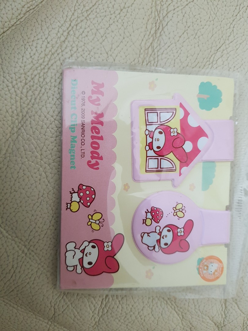 My melody clip magnet, Hobbies & Toys, Stationery & Craft, Stationery ...