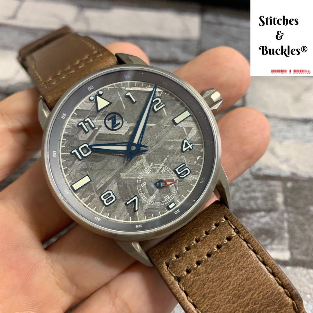 NOS Zelos SKYRAIDER TITANIUM METEORITE, Luxury, Watches on Carousell