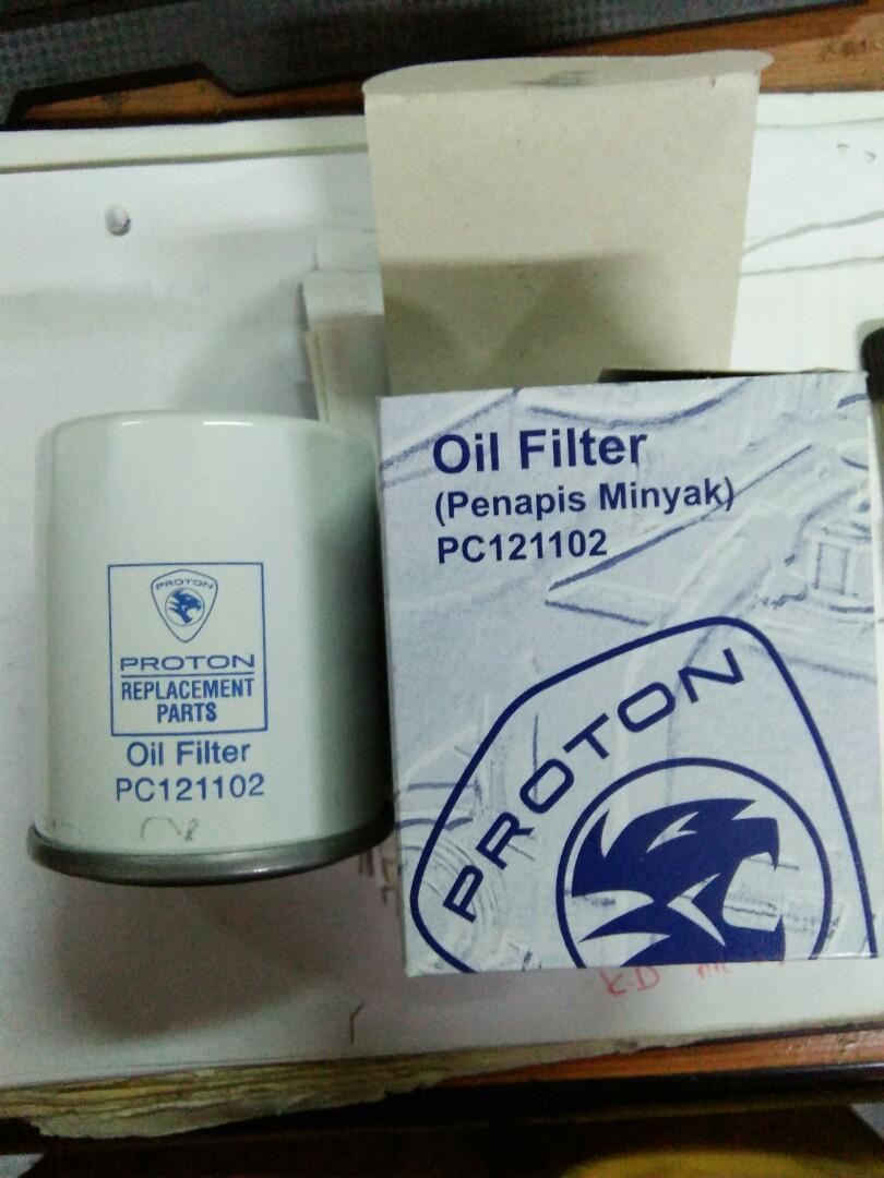 [ORIGINAL] Waja Wira Proton Oil Filter (White), Auto Accessories on ...