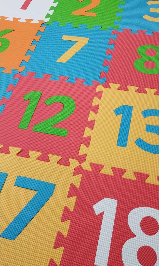 Playmat numbers., Babies & Kids, Toys & Walkers on Carousell
