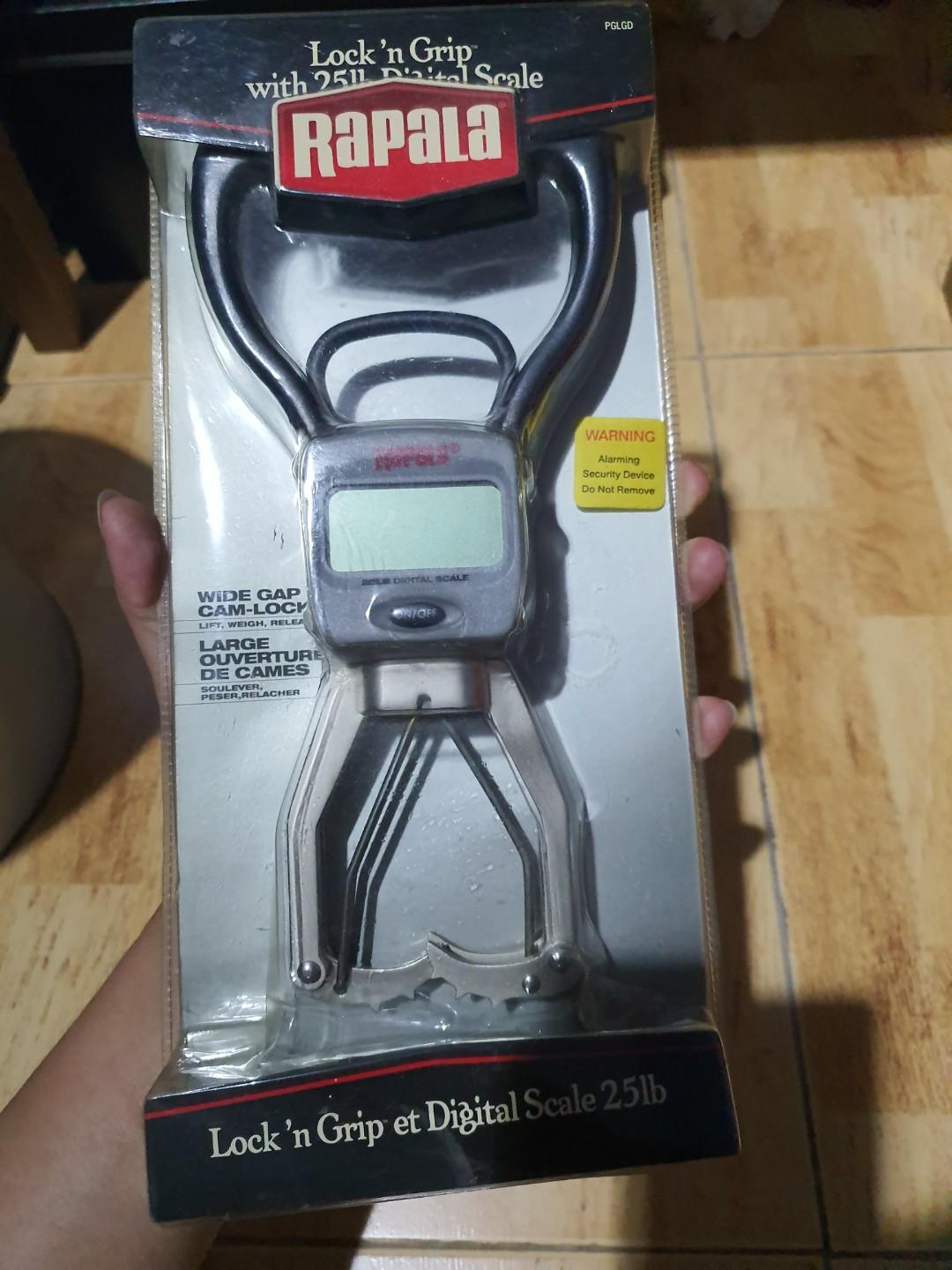 Rapala lock n grip digital weighting scale, Sports Equipment, Exercise ...