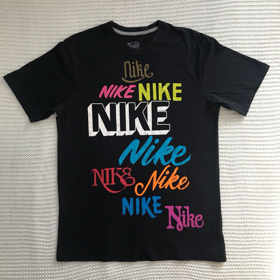 Rare Nike Graphic Tee, Men's Fashion, Tops & Sets, Tshirts & Polo ...