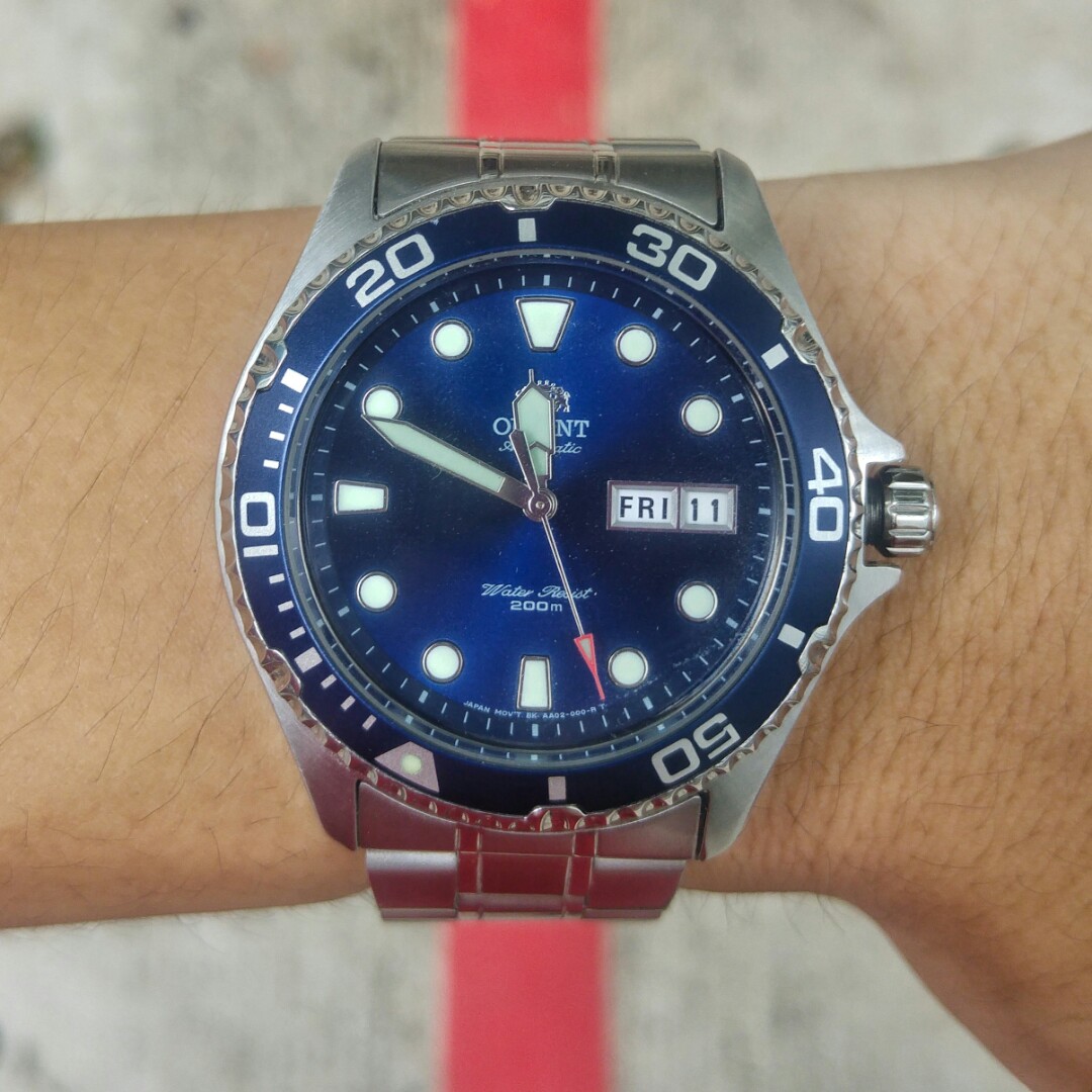 Red line - Orient Ray 2 Ray ii Blue, Mobile Phones & Gadgets, Wearables ...