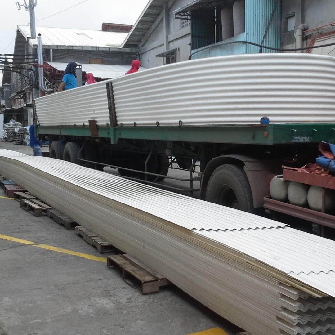 Rib Type Roof Homogeneous color, Commercial & Industrial, Construction ...