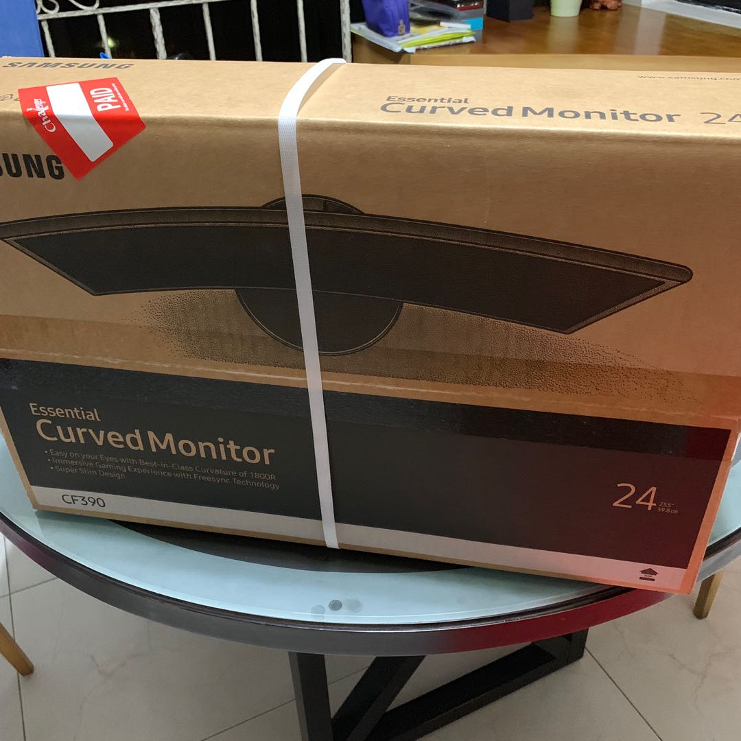 Samsung 24 curved monitor, Computers & Tech, Parts & Accessories ...