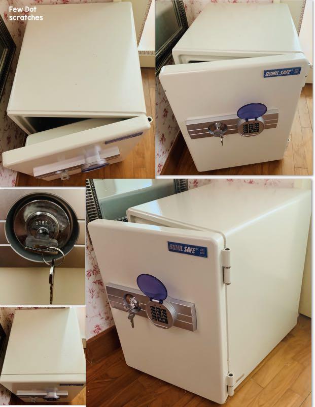 Savco Bumil Electronic Digital Lock DS-50EK Key and Combination Fire ...