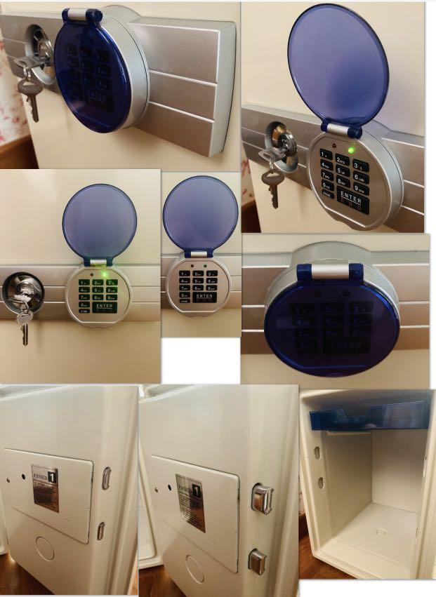 Savco Bumil Electronic Digital Lock DS-50EK Key and Combination Fire ...