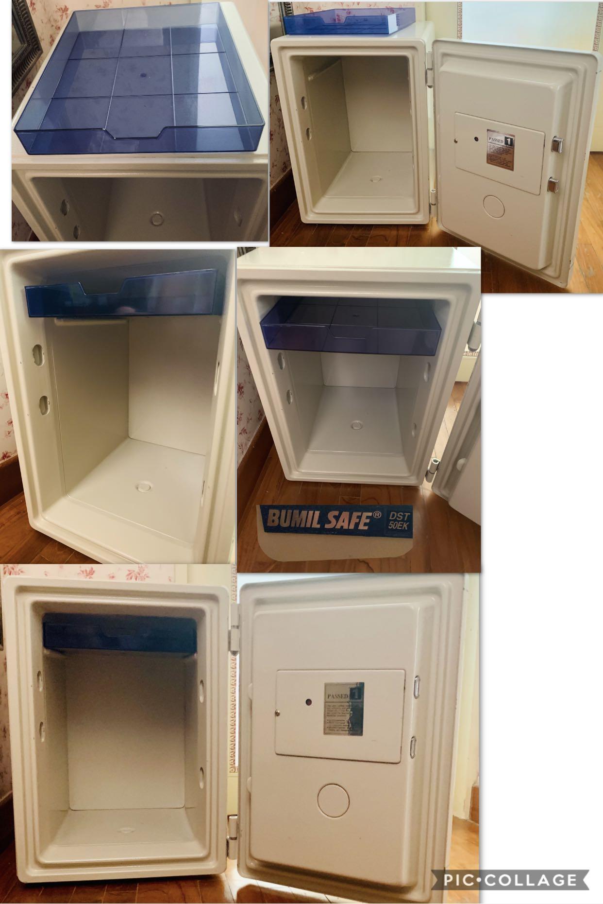 Savco Bumil Electronic Digital Lock DS-50EK Key and Combination Fire ...