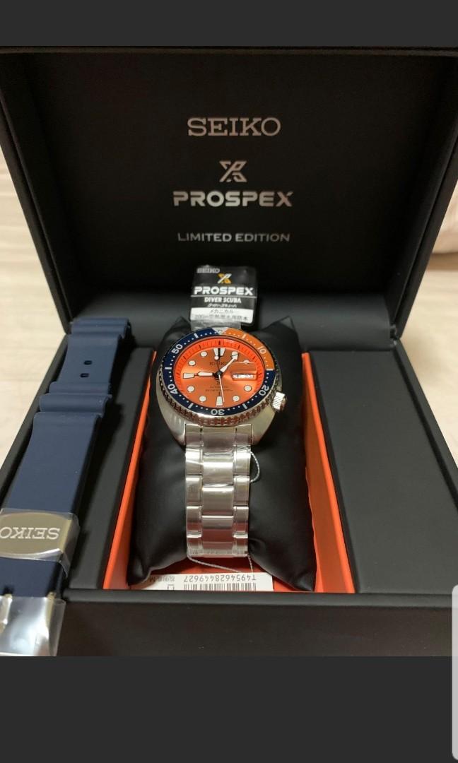 Seiko Orange Turtle ref. SBDY023 JDM watch, Men's Fashion, Watches ...
