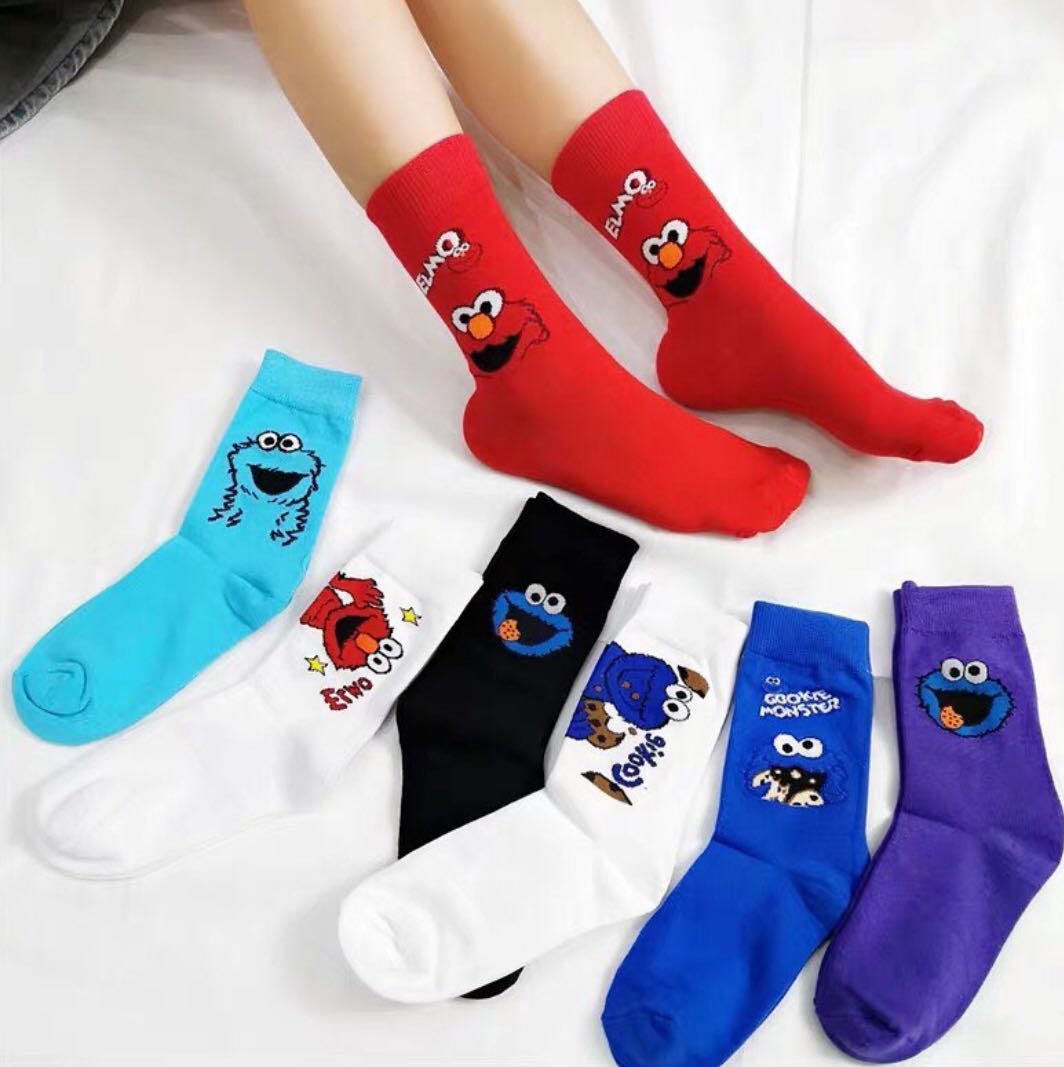 Sesame street socks, Women's Fashion, Watches & Accessories, Socks ...