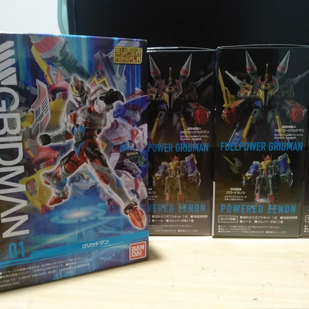 Super Minipla SSSS Gridman full powered gridman set, Hobbies & Toys ...