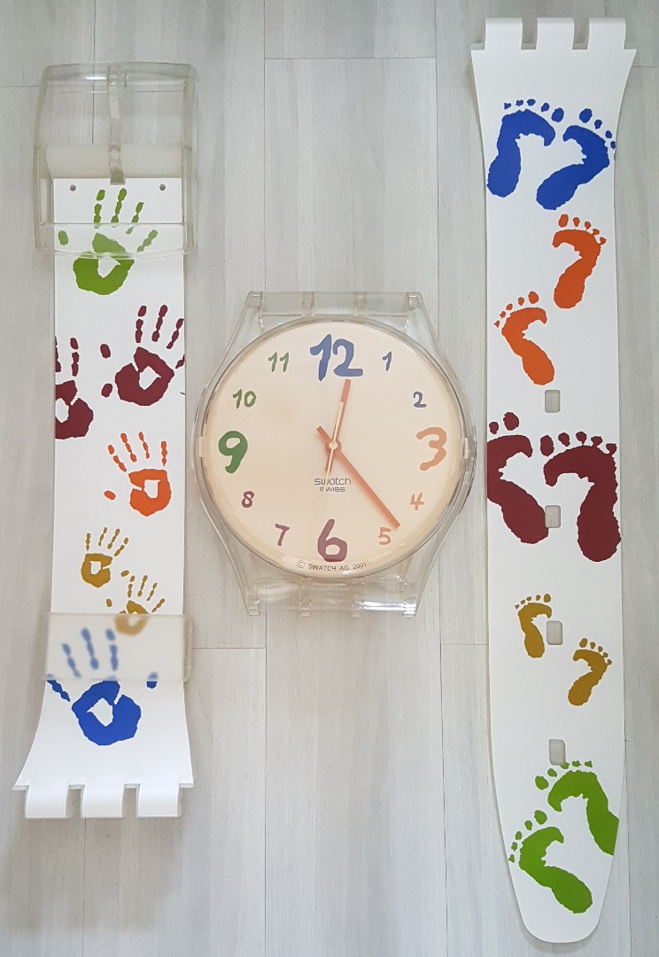 Swatch Maxi Clock MGK384 "Saute-Mouton", Hobbies & Toys, Memorabilia ...