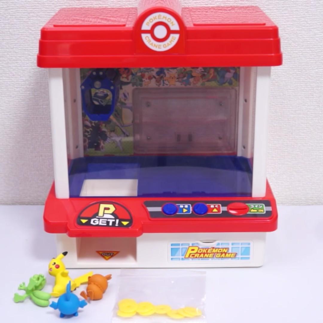[TAKARA TOMY] Pokemon Mini Crane Game Claw Machine (spoil), Hobbies ...