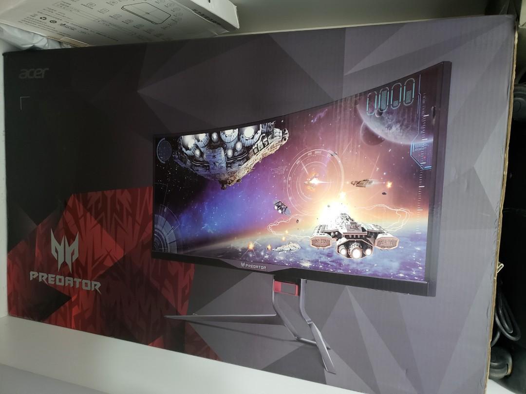 Acer predator X34 3440*1440 Ultrawide IPS 100Hz G-sync Gaming monitor ...