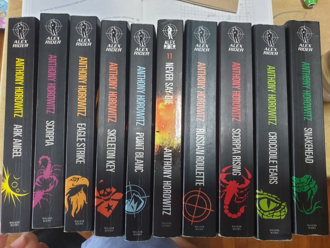 Anthony Horowitz - Alex Rider, Books & Stationery, Fiction on Carousell