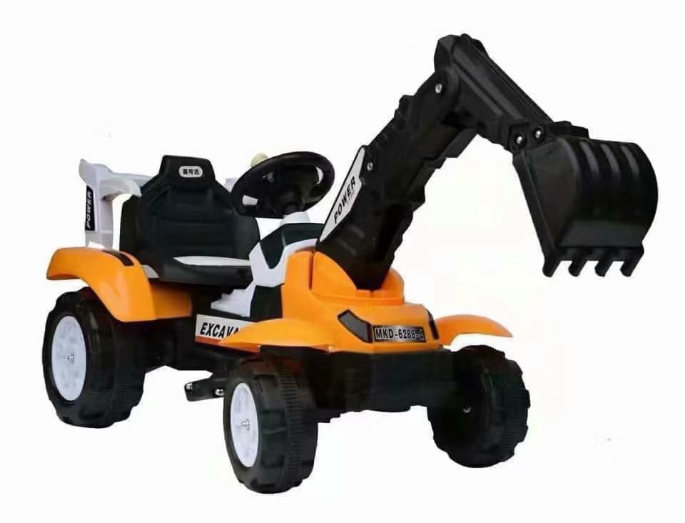 Backhoe excavator ride on toy car for kids, Hobbies & Toys, Toys ...