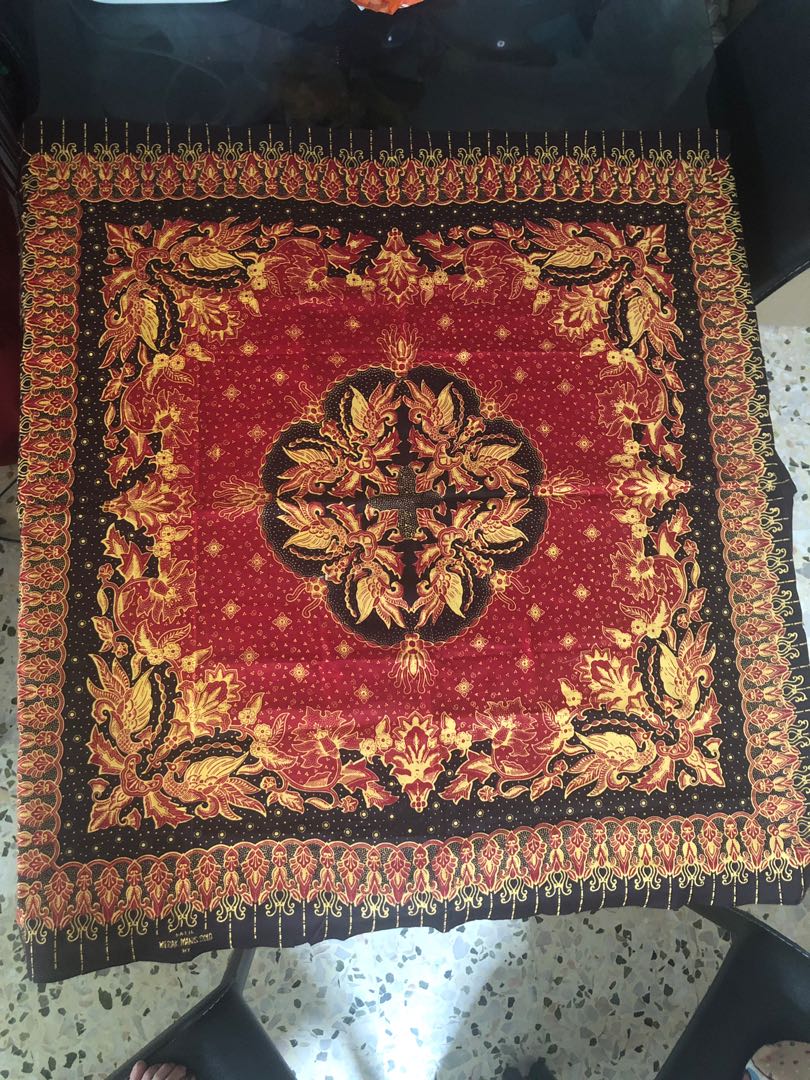 Batik table cover, Furniture & Home Living, Kitchenware & Tableware ...