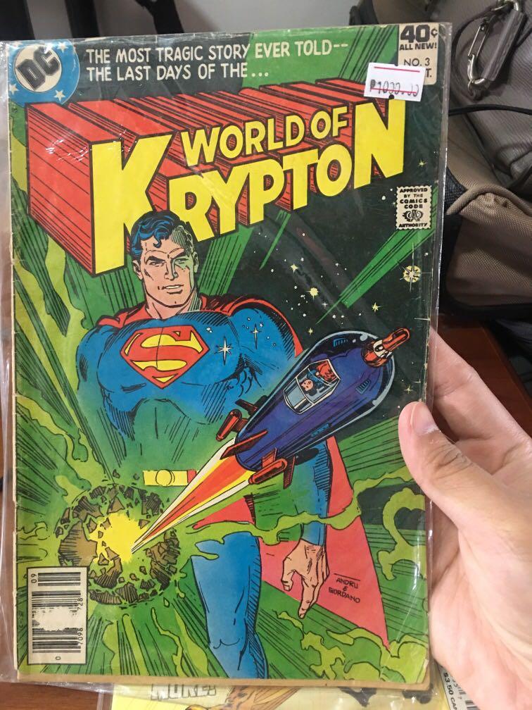 DC World of Krypton Comics, Hobbies & Toys, Books & Magazines, Comics ...